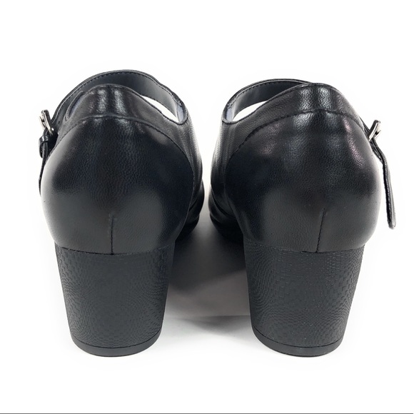 SoftWalk | Shoes | Softwalk Irish Ii Black Mary Jane Pump Heels Wide ...